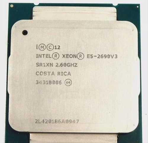 Intel Xeon E5-2690v3 / 12 ядер / 2.60 GHz / SR1XN