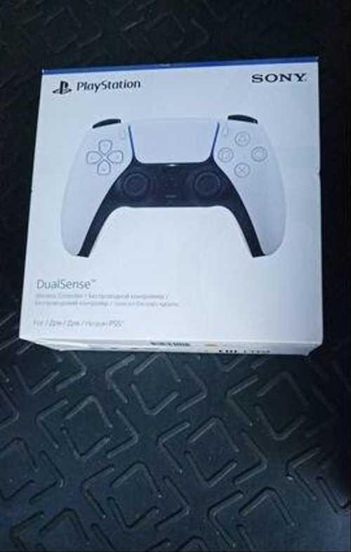 Новый геймпад PlayStation 5 DualSense, белый