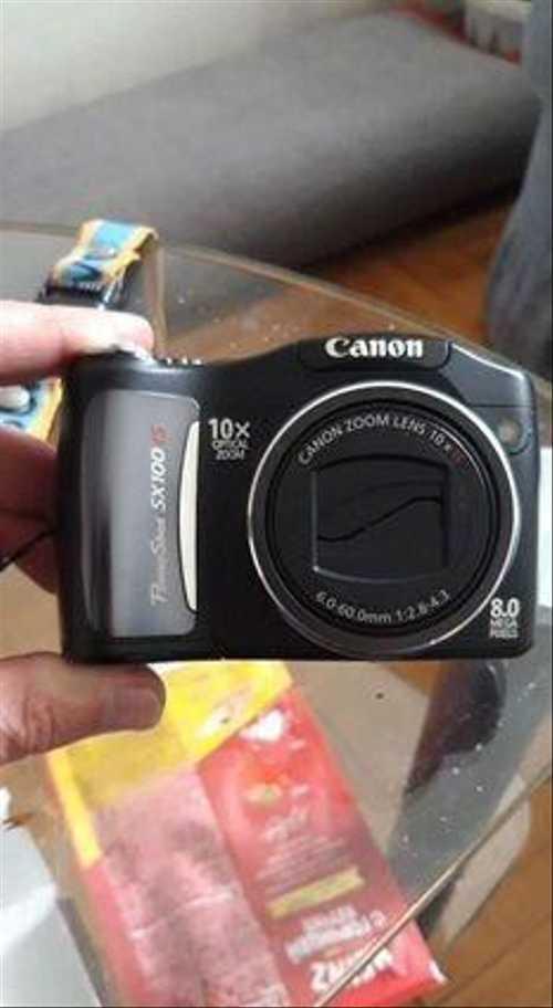 Компактный фотоаппарат canon sx100is