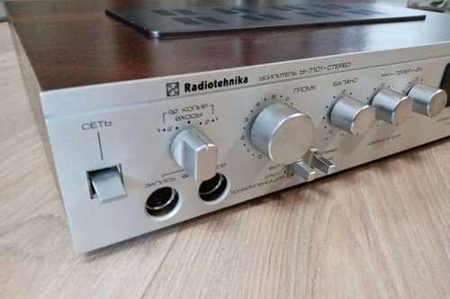Усилитель radiotehnika у-101 (7101)