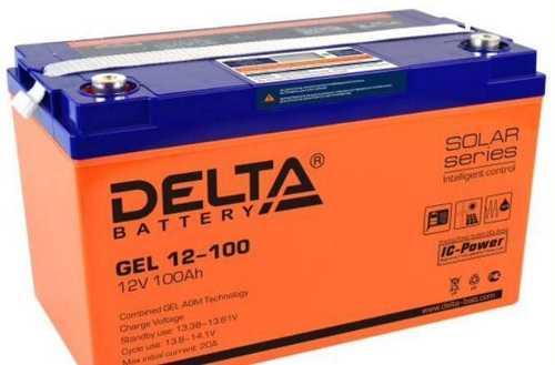 Delta GEL 12-100 Гелевые и AGM акб