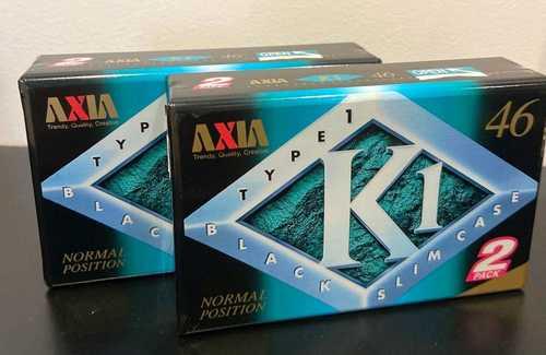 Аудиокассеты axia запечатанные нормал и метал