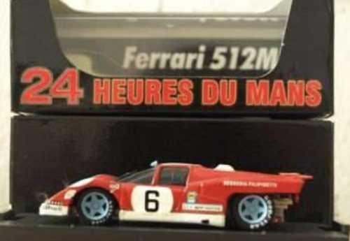 Brumm S045 Ferrari 512M 1971 Le Mans 1/43