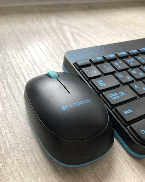 Клавиатура и мышь Logitech MK240 Wireless Combo