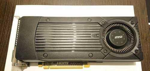 Видеокарта MSI GTX 760 2G