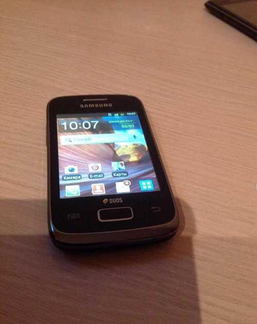 Samsung Galaxy Y GT-S6102 Duos на Android