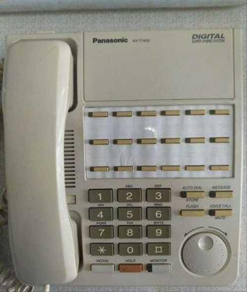 Цифровой системный телефон Panasonic KX-T7450