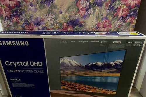 Новый телевизор Samsung UE50TU8500uxru черный
