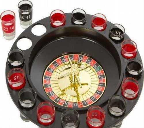 Пьяная Рулетка Drinking Roulette Set набор рюмок