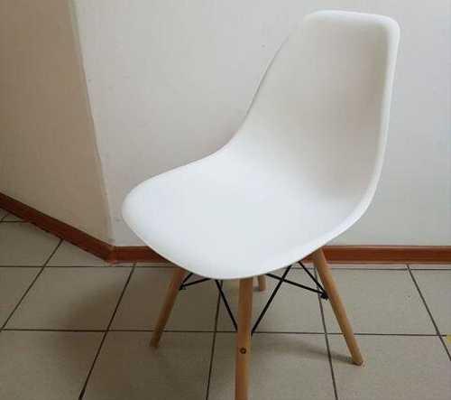 Стул Eames DSW, пластиковый стул с деревянными нож