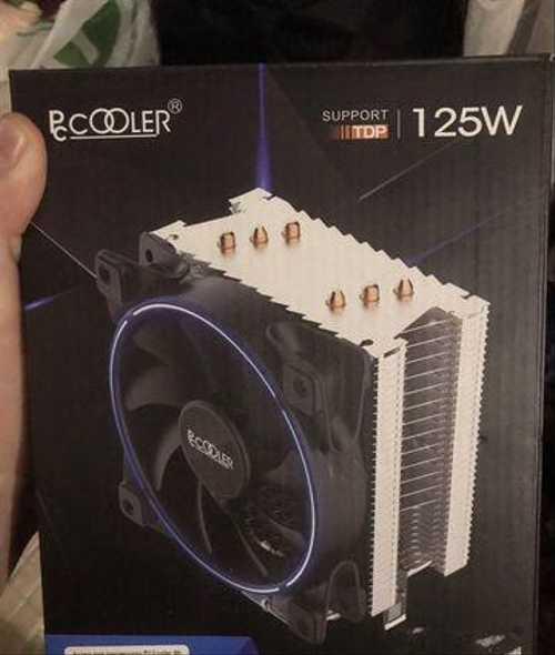 Кулер процеccорный PCcooler 125W