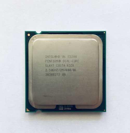 Процессор Intel Pentium E5200 2.5GHz