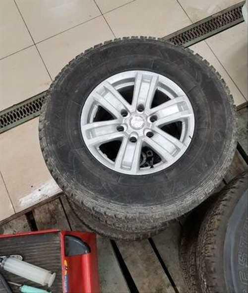 Колеса KiK KS-456 R16 на резине Goodyear Wrangler