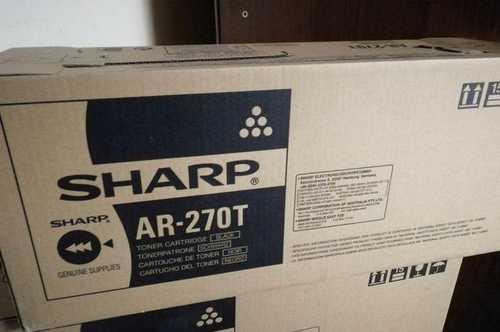 Оригинальный картридж sharp AR-270T