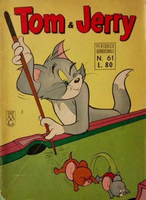 Старый комикс Tom and Jerry N61 1965 год