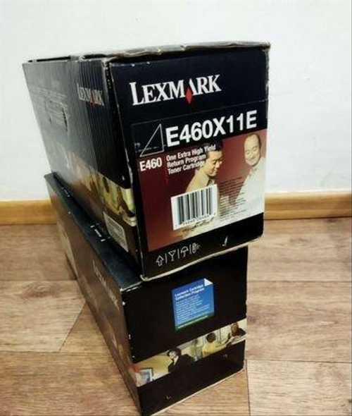 Картридж lexmark E460X11E