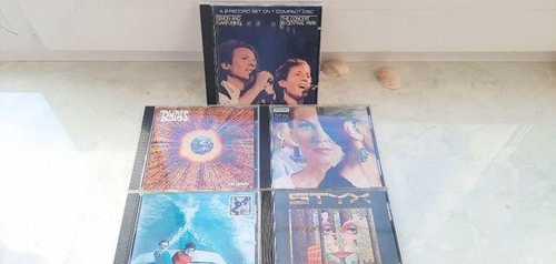 Фирменные CD Byrds/Sparks/Styx Japan/USA