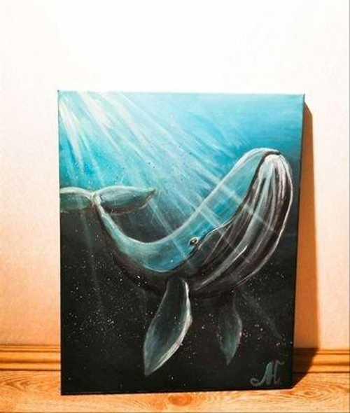 Картина Синий кит