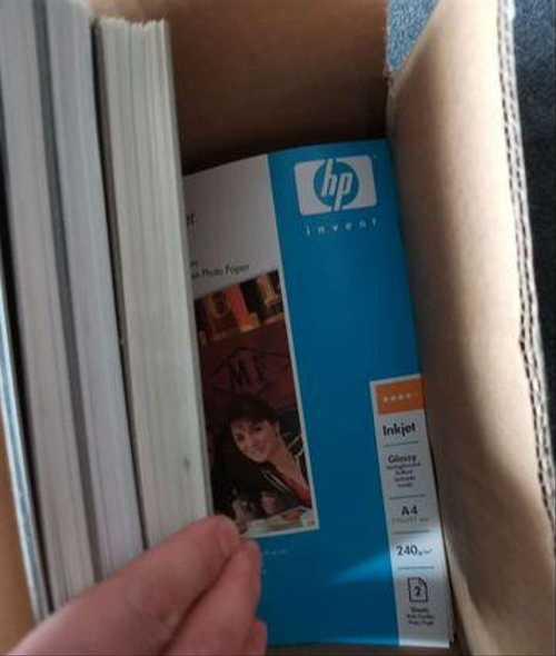 Фотобумага HP формат A4 leser/inkjet