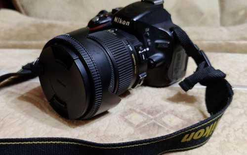 Зеркальная фотокамера Nikon D5100 с ништяками