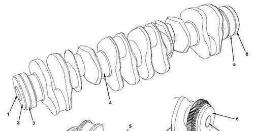 Каленвал катерпилел с15 битурбо 221-9360