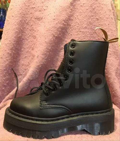 Dr Martens Vegan Jadon II Mono ботинки женские 36