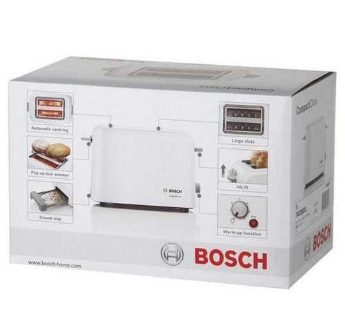 Тостер bosch TAT3A011