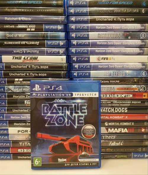Игра Battlezone PS4 Virtual Reality