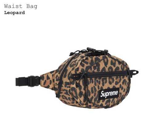 Supreme Leopard Waist Bag Сумка