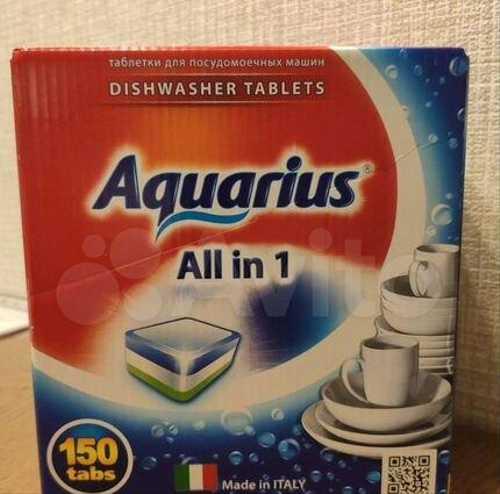 Таблетки для посудомоечной машины Aquarius ALLin1