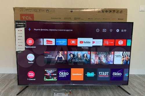 4K Smart Tелевизор 55 дюймов qled TCL 55C715