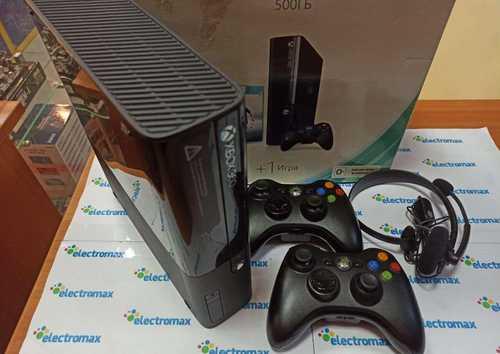 Xbox 360Е 500гб (2дж+50игр)