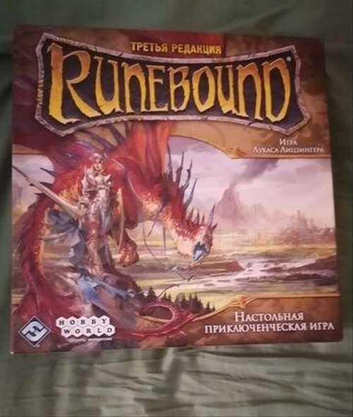 Настольная игра Runebound 3 ed + Дополнение "В пау