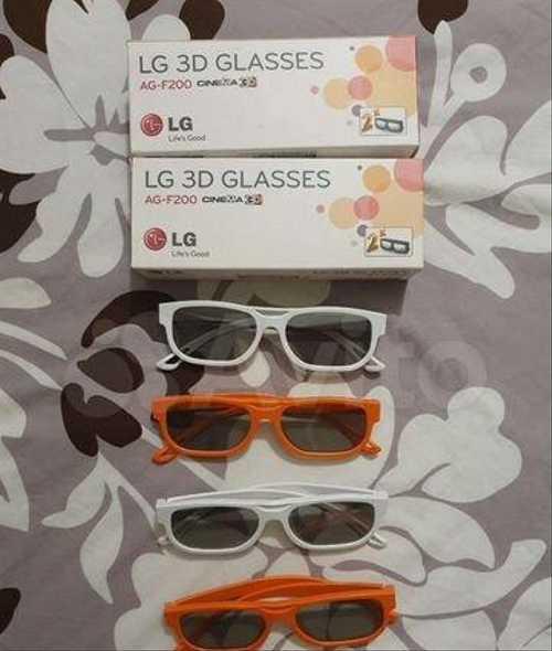 3D очки LG cinema AG-F200