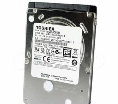 Жесткий диск NBook HDD 2.5" 500Gb, SATA-III, toshiba, 16Mb, 7200rpm MQ01ACF050
