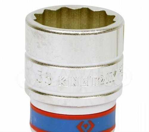 Головка торцевая стандартная двенадцатигранная 3/4", 35 мм king tony 633035M