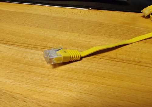 Плоский патчкорд rj45