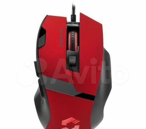 Мышь Speedlink игровая проводная Vades (red) SL-680014-bkrd