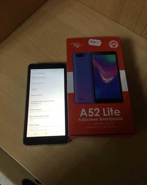 Смартфон Itel A52 lite 998/3615