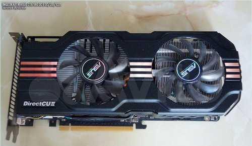 Видеокарта asus GTX560 dcii oc/2di/1gd