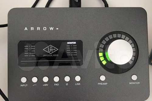 Звуковая карта universal audio arrow