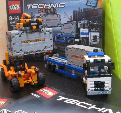 Lego Technic 42062 Контейнерный терминал