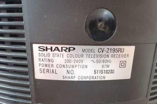 Телевизор 21" Sharp (ориг) CV-2195RU