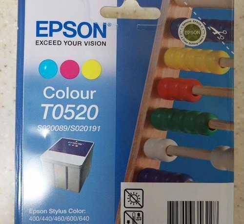 Картридж Epson Colour T0520