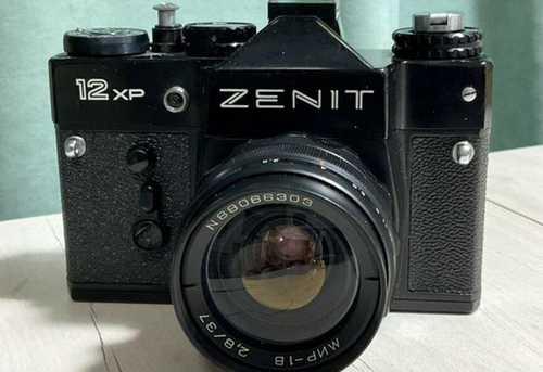 Плёночный фотоаппарат Зенит 12 xp объектив мир-1В