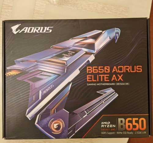 Материнская плата gigabyte b650 aorus elite ax