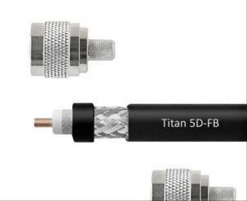 Кабельная сборка Titan 5D-FB (N-male - N-male,10