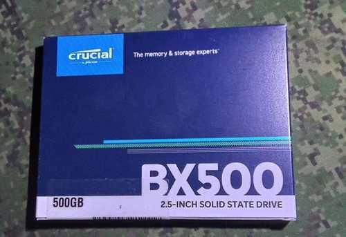 Ssd 500 gb Crucial. новый