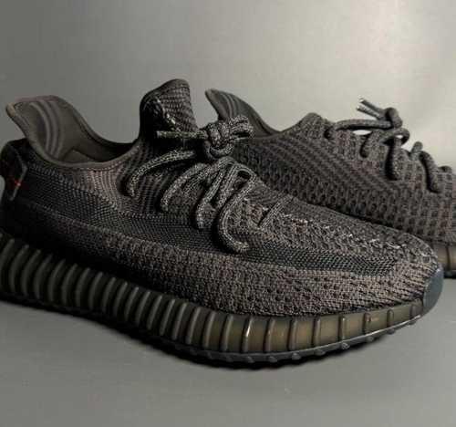 Кроссовки Yeezy Boost 350 V2 Black Люкс 