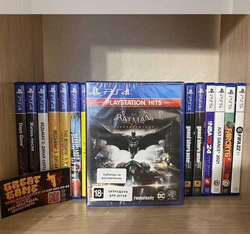 Игры PS4: Batman: Рыцарь Аркхема/Batman: Arkham Kn